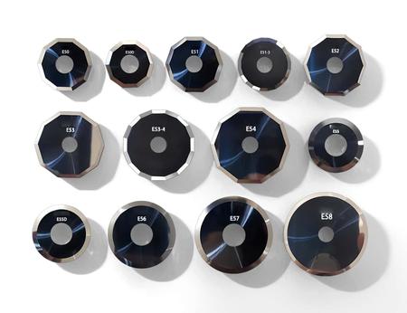 iEcho爱科 E50 E51 E52 E53 E54 E55D E56 E57 E58 钨钢十角（10面）旋转刀片 - 深圳欧野数控